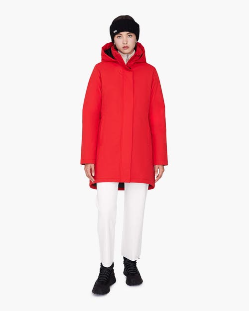 QUARTZ CO. Genia Hooded Down Winter Jacket